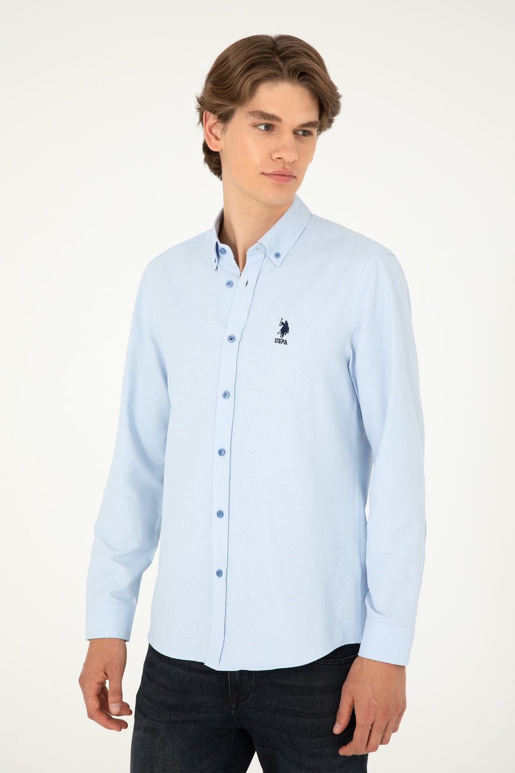 Camasa Barbat Albatra Cu Logo Brodat U.S. Polo Assn. Romania